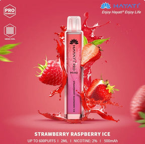 Hayati Crystal Mini Pro 600 Disposable Vape Pod Puff Kit #Simbavapes#