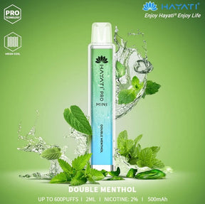 Hayati Crystal Mini Pro 600 Disposable Vape Pod Puff Kit #Simbavapes#